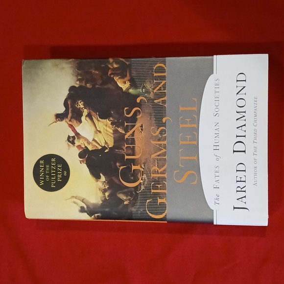 Other | 1st Edition Jared Diamond Gunsgerms And Steel Hardcover Book ...